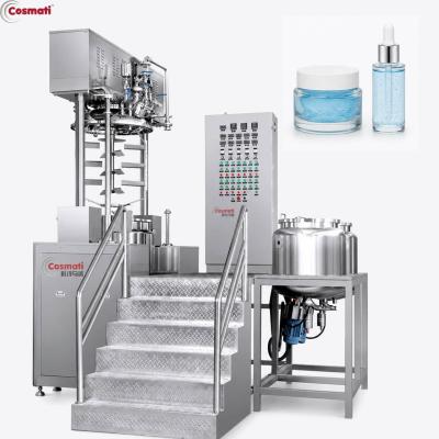 China Vacuum Homogenizer Emulsifier Mixer Eye Cream Mud Mask Cosmetic Making Machine for sale