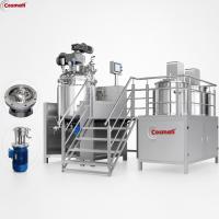 China Vacuum Homogenizer Emulsifier Mixer Eye Cream Mud Mask Cosmetic Making Machine for sale