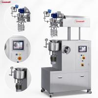 China 5L 10L Small Lab Vacuum Homogenizer Mixer Emulsifier for Cosmetic Products for sale