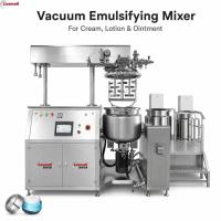 China Cosmetic Mixing Tank Small Vacuum Emulsifier Homogenizer Mixer for Making Mayonnaise for sale