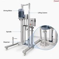 China High Speed Disperser Mixer Lifting Agitator Cosmetic Chemical Equipment for sale