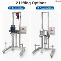 China High Speed Disperser Mixer Lifting Agitator Cosmetic Chemical Equipment for sale