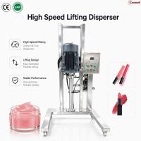 China High Speed Disperser Mixer Lifting Agitator Cosmetic Chemical Equipment for sale