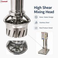 China 10L 20L 30L Medium Size Cosmetic Liquid High Shear Homogenizer Lab Emulsifier for sale