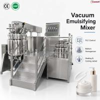 China Vacuum Homogenizer Emulsifier Mixer 10L-20000L Cream Lotion Cosmetic Machine for sale