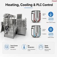 China Vacuum Homogenizer Emulsifier Mixer 10L-20000L Cream Lotion Cosmetic Machine for sale