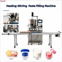 China Solid Balm Filling Machine Heating Hopper Sunblock Hair Wax Deodorant Cooling Tunnel for sale