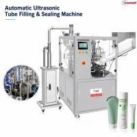 China PET Rotary Ultrasonic Tube Filling Sealing Machine for Hand Cream Toothpaste Gel for sale