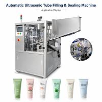 China PET Rotary Ultrasonic Tube Filling Sealing Machine for Hand Cream Toothpaste Gel for sale