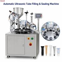 China Soft Rotary Tube Filling Sealing Machine for Cream Ointment Toothpaste Gel for sale