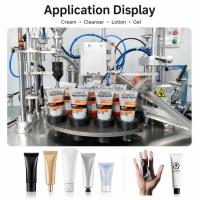 China Soft Rotary Tube Filling Sealing Machine for Cream Ointment Toothpaste Gel for sale