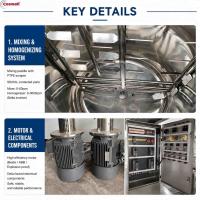 China Industrial Mixing Reactor Stainless Steel Detergent Shampoo Cosmetic Mixer for sale