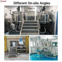 China Industrial Mixing Reactor Stainless Steel Detergent Shampoo Cosmetic Mixer for sale