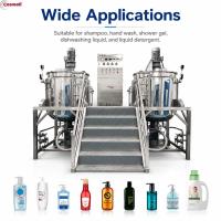 China Industrial Mixing Reactor Stainless Steel Detergent Shampoo Cosmetic Mixer for sale