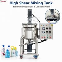 China Airtight Liquid Mixing Tank 50L 100L 200L Pneumatic Explosion Proof Perfume Solvent Mixer for sale