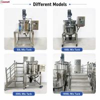 China Airtight Liquid Mixing Tank 50L 100L 200L Pneumatic Explosion Proof Perfume Solvent Mixer for sale