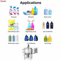 China Airtight Liquid Mixing Tank 50L 100L 200L Pneumatic Explosion Proof Perfume Solvent Mixer for sale