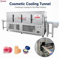 China Cosmetic Cooling Tunnel Lip Balm Lipstick Hair Wax Deodorant Stick Cooling Machine for sale
