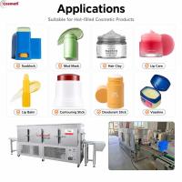 China Cosmetic Cooling Tunnel Lip Balm Lipstick Hair Wax Deodorant Stick Cooling Machine for sale
