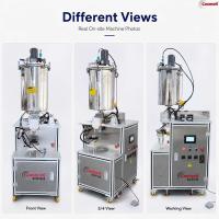 China 3D Pattern Cosmetic Filling Machine Single Color Pearl Cream Lotion Foundation Filler for sale