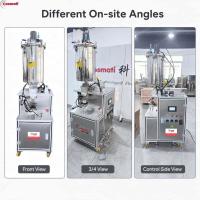 China 3D Pearl Cream Filling Machine 3-15mL Servo Cosmetic Gel Pattern Filler for sale