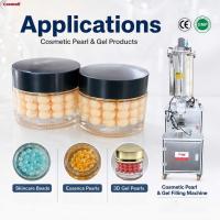 China 3D Pearl Cream Filling Machine 3-15mL Servo Cosmetic Gel Pattern Filler for sale
