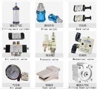 China Self suction Pneumatic Filling Machine for Low Viscosity Shampoo Detergent Liquid Soap for sale