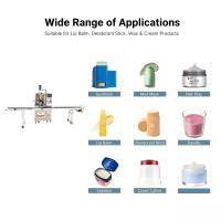 China Roll on Deodorant Sticks Lip Balm Pomade Automatic Heating Filling Machine for sale