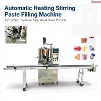 China Roll on Deodorant Sticks Lip Balm Pomade Automatic Heating Filling Machine for sale