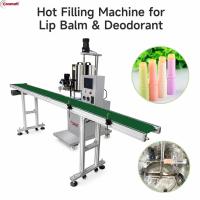 China Quantitative Hot Wax Candle Filling Machine Mixer Hopper Deodorant Making Machine for sale