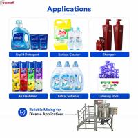China Stainless Jacketed Homogenizing Mixing Tank 100L For Shampoo Liquid Soap for sale