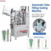 China Plastic Tube Filling Sealing Machine for Toothpaste Cream Lotion Cosmetic for sale