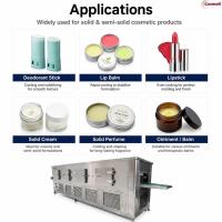 China 5 Lane Circulation Cooling Tunnel Lipstick Lip Balm Candle Wax Cosmetic Freezer for sale