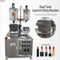 China Automatic 12 Head Lipstick Filling Machine Lip Balm Heated Stirring Cosmetic Filler for sale