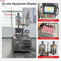 China Automatic 12 Head Lipstick Filling Machine Lip Balm Heated Stirring Cosmetic Filler for sale