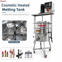 China Electric Heated Wax Melting Mixing Tank Lipstick Lip Balm Cosmetic Agitator for sale