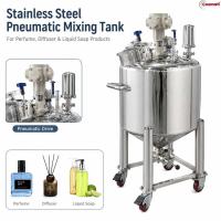 China Mobile Pneumatic Perfume Mixing Storage Tank Stainless Steel Fragrance Blender for sale