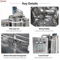 China Conditioner Shower Gel Shampoo Mixing Tank Liquid Soap Detergent Homogenizing Mixer for sale