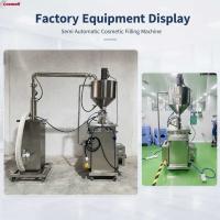China Semi Automatic Cosmetic Hot Filling Machine Lip Balm Cream Wax Piston Filler for sale