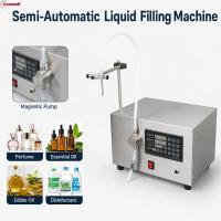China Desktop Magnetic Pump Filling Machine Toner Serum Olive Oil Juice Beverage Filler for sale