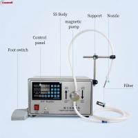China Desktop Magnetic Pump Filling Machine Toner Serum Olive Oil Juice Beverage Filler for sale