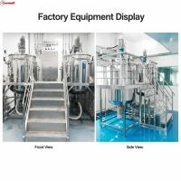 China Shampoo Conditioner Body Wash Hand Sanitizer Homogenizer Mixing Equipment 1000L for sale