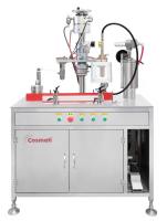 China Automatic aerosol body spray filling line can spray filling capping machine for sale