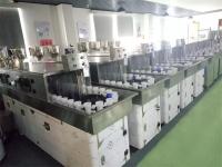 China Semi automatic cosmetic bottle air cleaning machine for sale