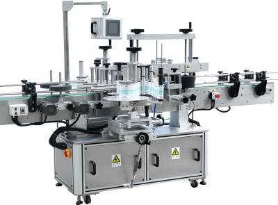 China Scratch Card Flat Surface Bottle Pouch Automatic Labeling Sticking Machine For Cosmetics for sale