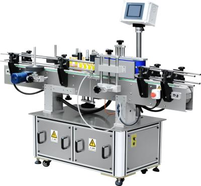 China Automatic labelling bottle machine double side labeling machine for sale