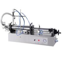 China Semi-automatic honey oil shampoo lotion water juice gel hand sanitizer bottle liquid filling machine for sale