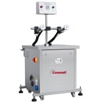 China Semi-automatic chemical cosmetic plastic bottle tube glass jar bottle air cleaning machine equipment for sale