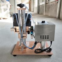 China Semi-automatic desktop small plastic bottle large-caliber capping machine for sale