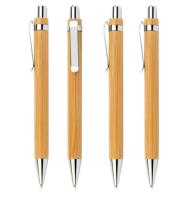China Supply of bamboo advertising pens, bamboo environmentally pen with laser logo bamboo pipes, bamboo wooden ballpoint pens for sale